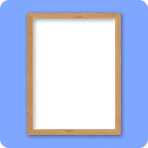 Cadre photo personnalisé prêt à accrocher | Fizzer