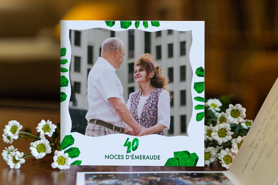 40 ans de mariage : noces d'émeraude | Fizzer