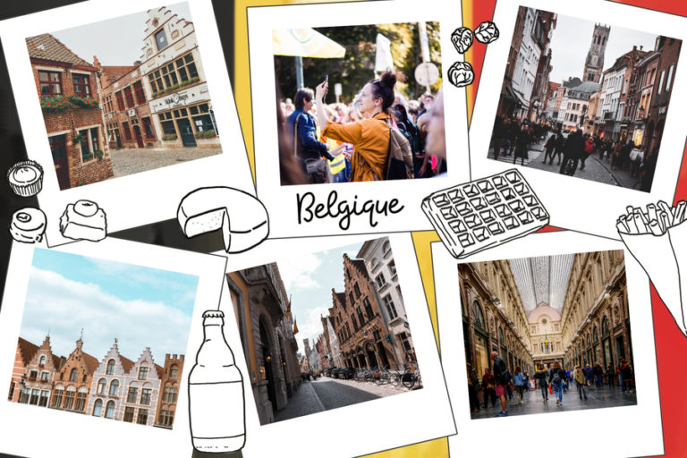 Carte postale Belgique : à personnaliser avec vos photos | Fizzer