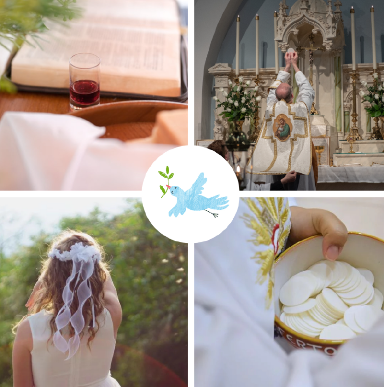 Communion Announcement - Personalized with your photos | Fizzer