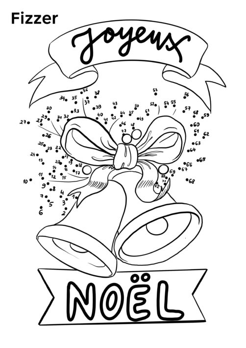 Points à Relier Noël | Une belle activité pour les fêtes | Fizzer