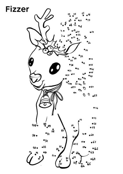 Points à Relier Noël | Une belle activité pour les fêtes | Fizzer