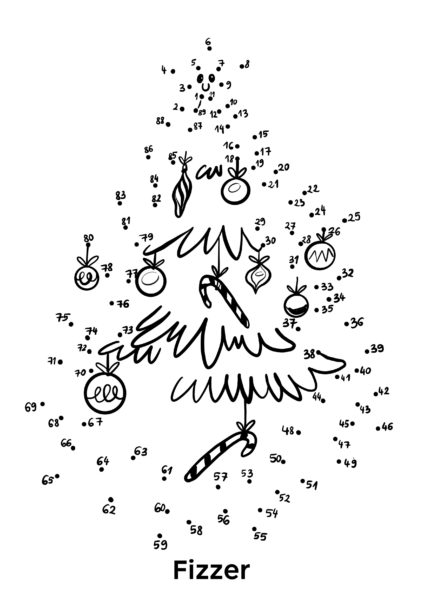 Points à Relier Noël | Une belle activité pour les fêtes | Fizzer