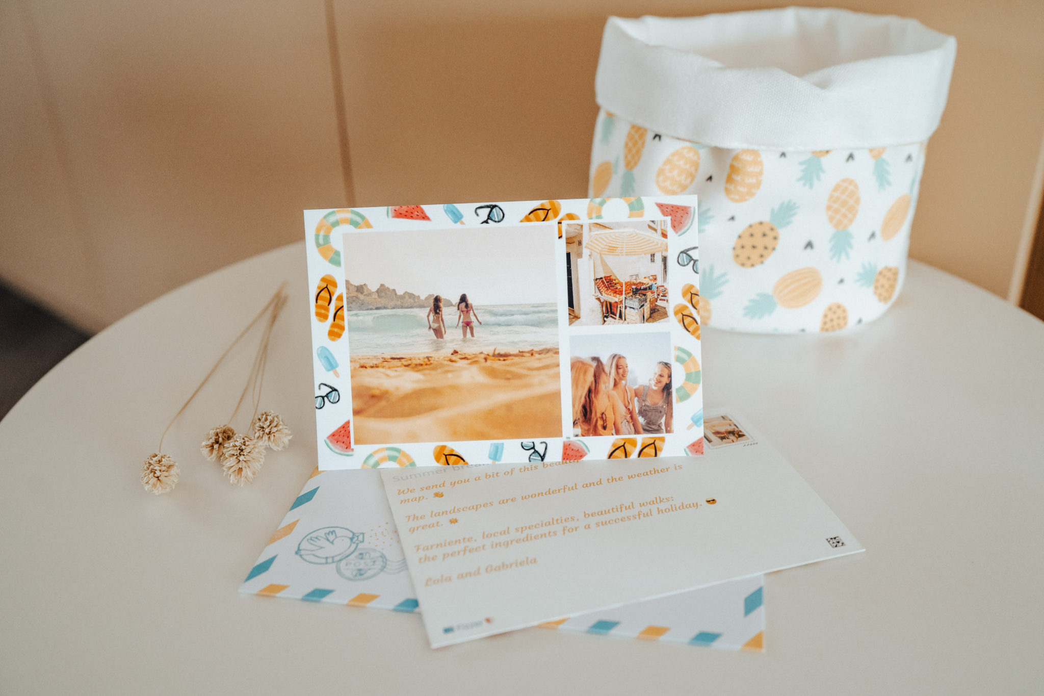 Send a lovely postcard from Rome